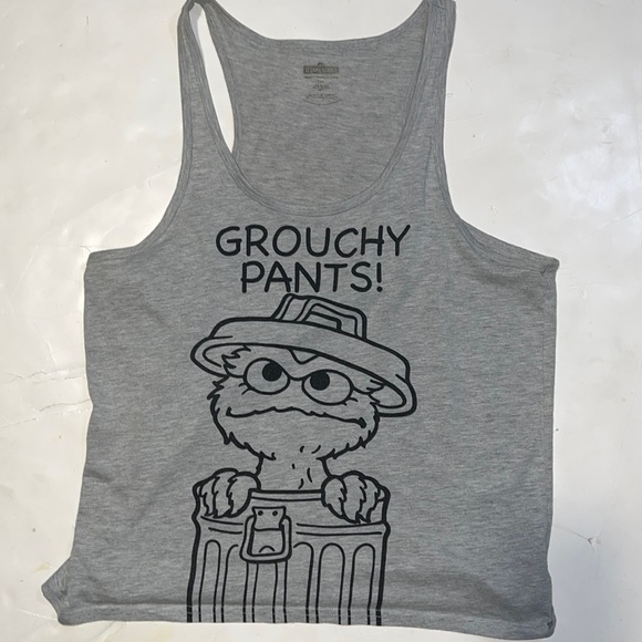 Sesame Street | Tops | Grouchy Pants Sesame Street Tank | Poshmark